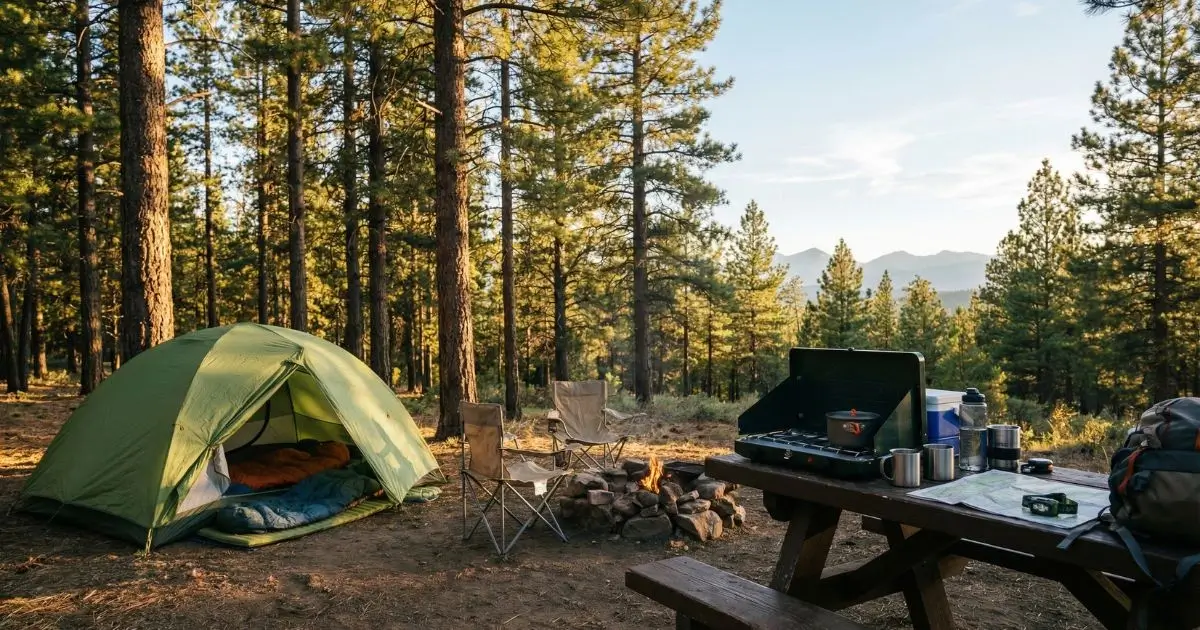 What to bring camping first time: useful Beginner Checklist (2026)